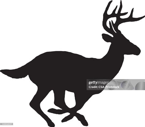 Deer Running Vector