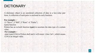 Presentation On Python Data Type PPTX