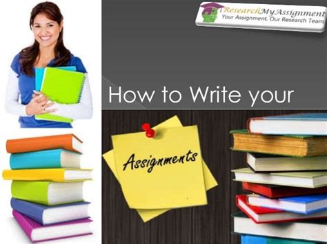 how to write assignment
