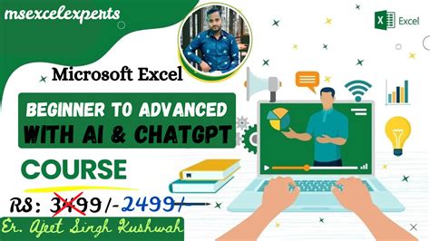 microsoft excel excel beginner to advanced with ai and chatgpt