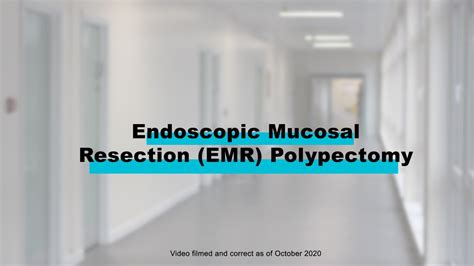 Endoscopy Procedures Endoscopic Mucosal Resection Emr Polypectomy Youtube