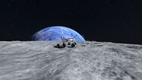 3d Rendering Of The Planetary Rover Stock Illustration Illustration Of Star Earth 255992111