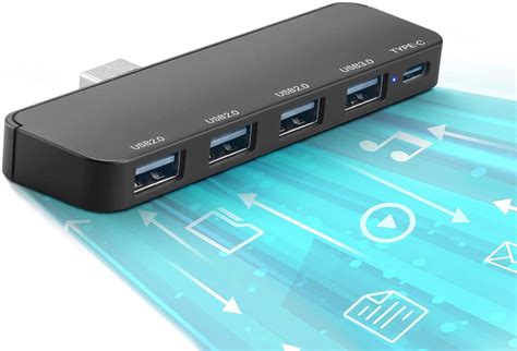 Oubang Game Accessory Usb Hub With 5 Jacks With Built In Led Indicator Hub And Usb Hub Price