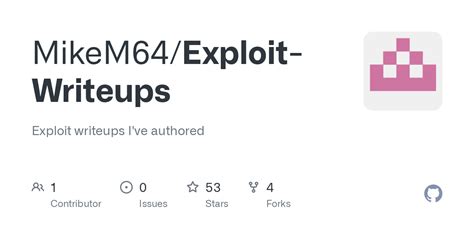 github mikem64 exploit writeups exploit writeups i ve authored
