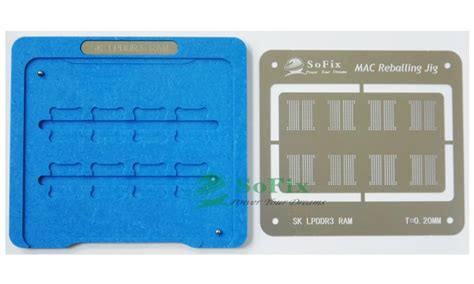 2010 2020 ram reballing jig with stencil memory bga reballing kit