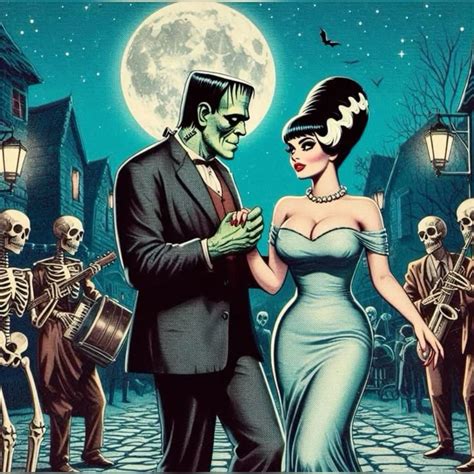 Pin De Cortdateshredz En Frankenstein And Bride Dibujos Arte Retro