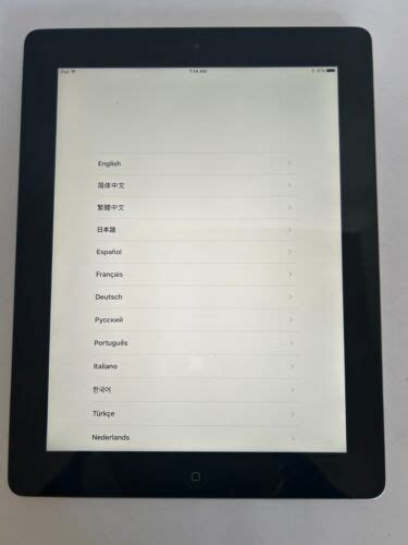 Apple Ipad 4th Generation A1458 97 16gb Wi Fi Md510lla Ebay
