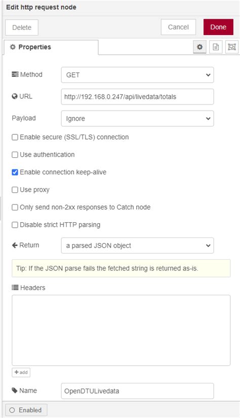 Request Node Enable Connection Keep Alive Seems Not To Work