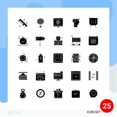 25 Creative Icons Modern Signs And Symbols Of Finance Power Mode Activate Croos Power Brain