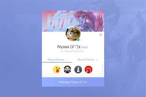 Discord Profile Card By Maengune On Dribbble