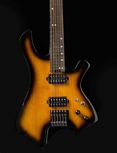 Censtar Headless Guitar6 String Solid Body Travel Guitar