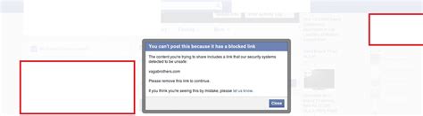 javascript unable to share url with facebook stack overflow