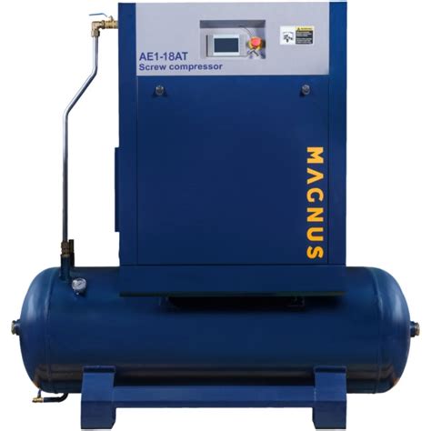 Компрессор винтовой Magnus AE1-18АТ-10 бар - Официальный дилер MAGNUS