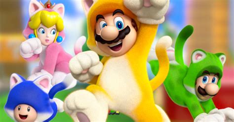 Nintendo Celebra O Dia Dos Gatos Com Trailer De Super Mario 3d World