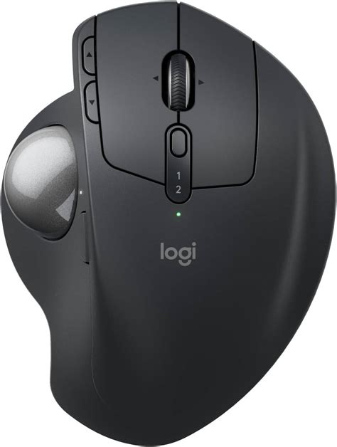 Logitech Mx Ergo S Advanced Wireless Trackball Mouse Usb C Rechargeable Wireless Ergonomic