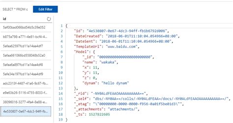 C Store Object With Dynamic Property In Cosmos Db Stack Overflow