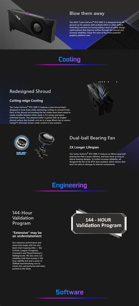 Buy Asus Geforce Rtx 2080 Ti Turbo 11gb [turbo Rtx2080ti 11g] Pc Case Gear Australia