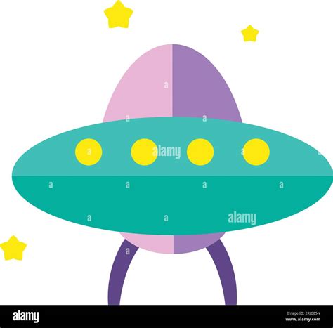 Alien Spaceship Icon Stock Vector Image And Art Alamy