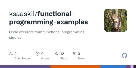 Github Ksaaskilfunctional Programming Examples Code Excerpts From