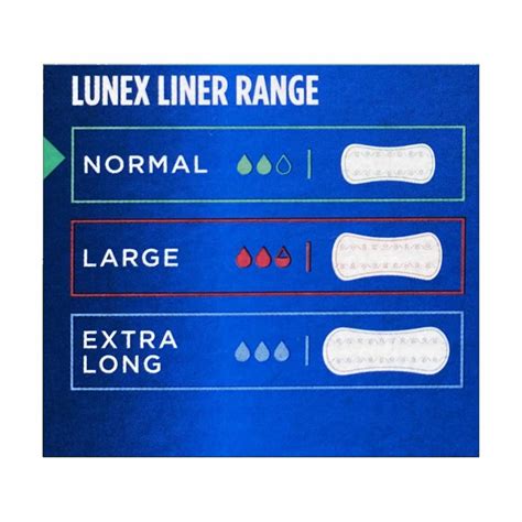 Lunex Large Pantyliners 28 Liners Beauty Mind Ll Beauty And Cosmetics