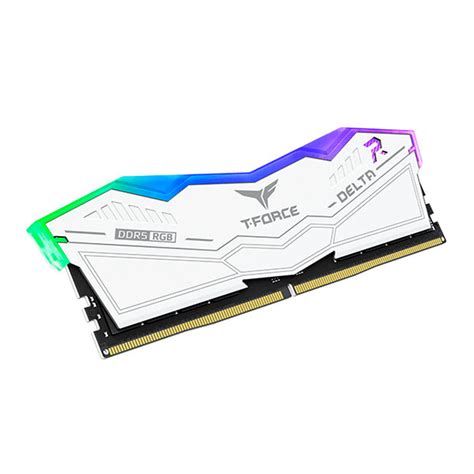 Kit Memoria RAM Team Group T Force Delta RGB DDR5 6000MHz 32GB 2 X 16GB CL38 XMP