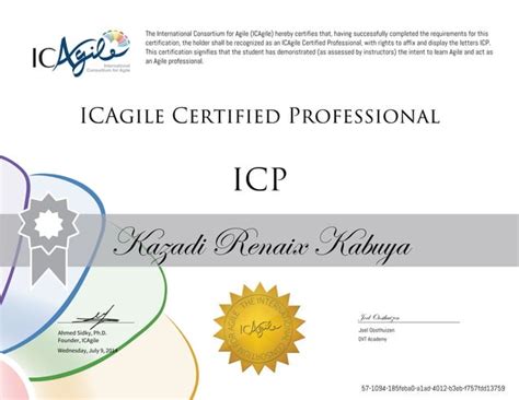 Agile Certificate Pdf Education Agile Certificate Pdf Education