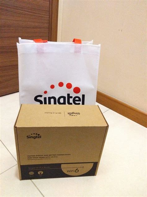 BNIB Singtel Wifi 6 Mesh Router Computers Tech Parts Accessories Other Accessories On