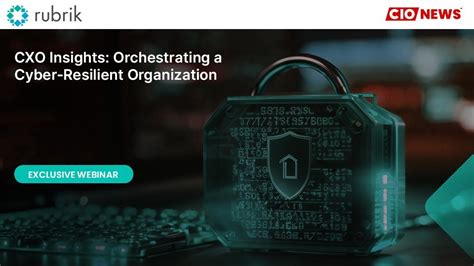 [video] Cio News On Linkedin Cyberresilience Webinar Dataprotection Rubrik Cionews