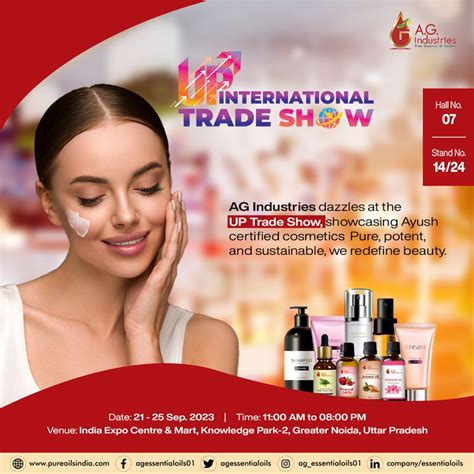 Beauty Ayush Cosmetics Essentialoils Carrieroils Uptradeshow