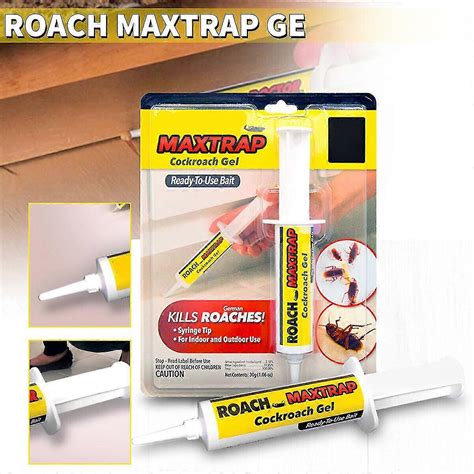 Roach Killing Gel Cockroach Killer With Syringe Applicator For Indoor