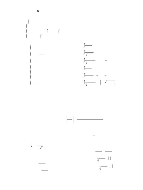 Tablica Izvoda I Integrala Pdf