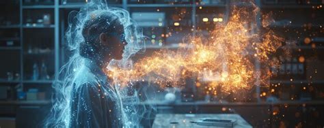 Premium Photo Quantum Computing Research Advancing Background