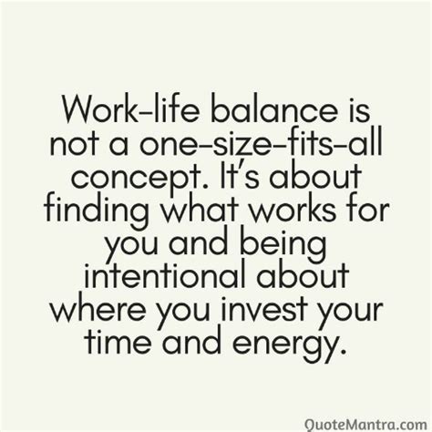Balance Between Work And Life Quotes