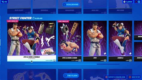 【fortnite】so I Bought The Ryu And Chun Li Bundle