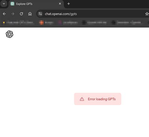 Is The Gpt Store Really Live Error Loading Gpts Rchatgpt