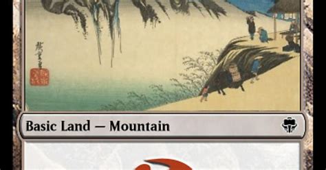 The 53 Stations Of The Tokaido As Mtg Basic Lands Album On Imgur