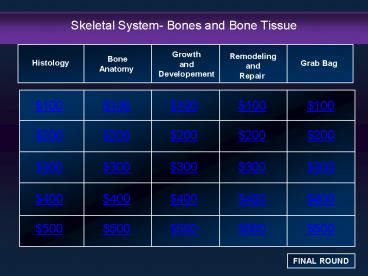 PPT Skeletal System Bones And Bone Tissue PowerPoint Presentation Free To View Id E