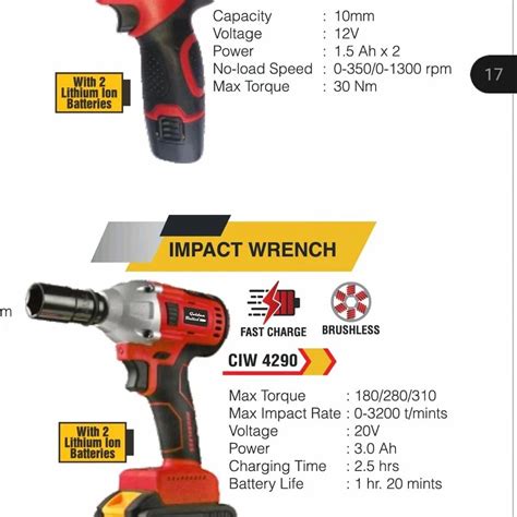 Cordless Impact Wrench Golden Bullet At ₹ 6500piece Cordless Impact