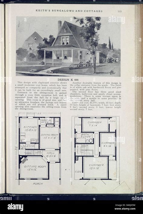 Keiths Bungalows And Cottages Catalog Features 215 House Designs By