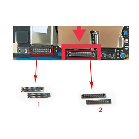 Lcd Display Fpc Connector Plug Motherboard Pin Usb Charging Flex Fpc