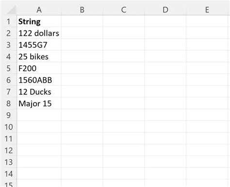 excel：如何从字符串中提取数字 statorials