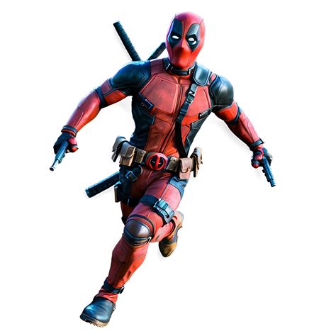 Download Deadpool Running Action Png 05212024