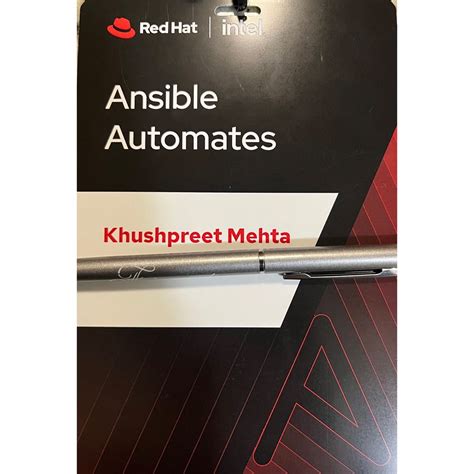 Khushpreet Mehta On Linkedin Ansible Redhat Automation Integration Cloudcomputing