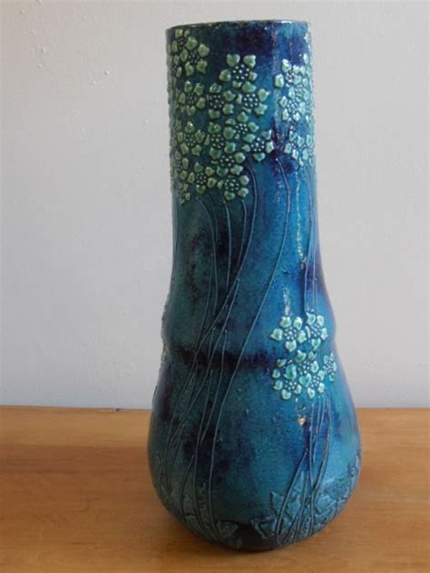A Large Art Nouveau Pottery Vase Designed By Frederick H Rhead For Liberty Vase Design Art