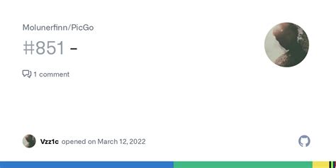 Issue 851 · Molunerfinnpicgo · Github