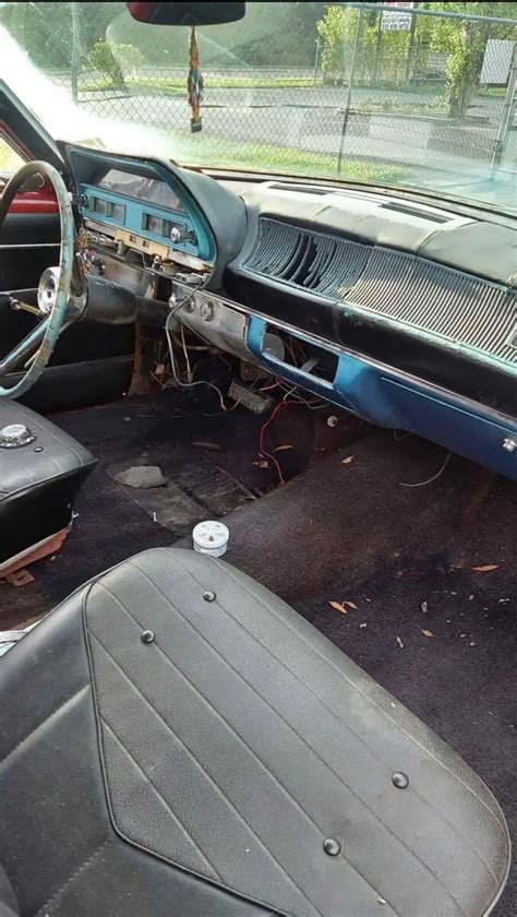 1963 Dodge Polara Sedan Red Fwd Automatic For Sale