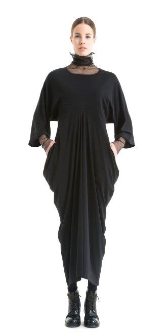 Okishi Stunning Draped Dress from Official UK Stockist idaretobe