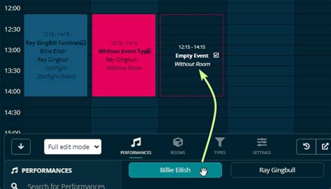 scheduler control panel
