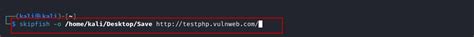 How To Use Skipfish In Kali Linux For Web Scanning TechArry