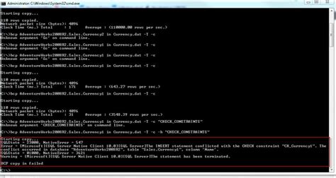 Using The Bcp Utility To Insert Rows In A Table With Triggers And